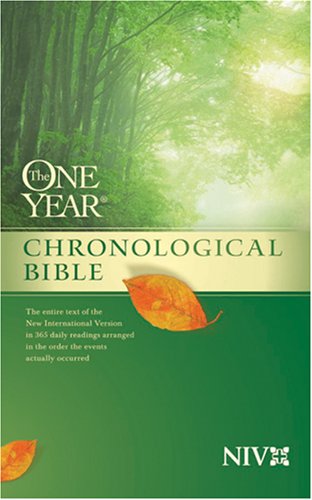 The One Year Chronological Bible NIV (One Year Bible: Niv) – Cheap Book ...